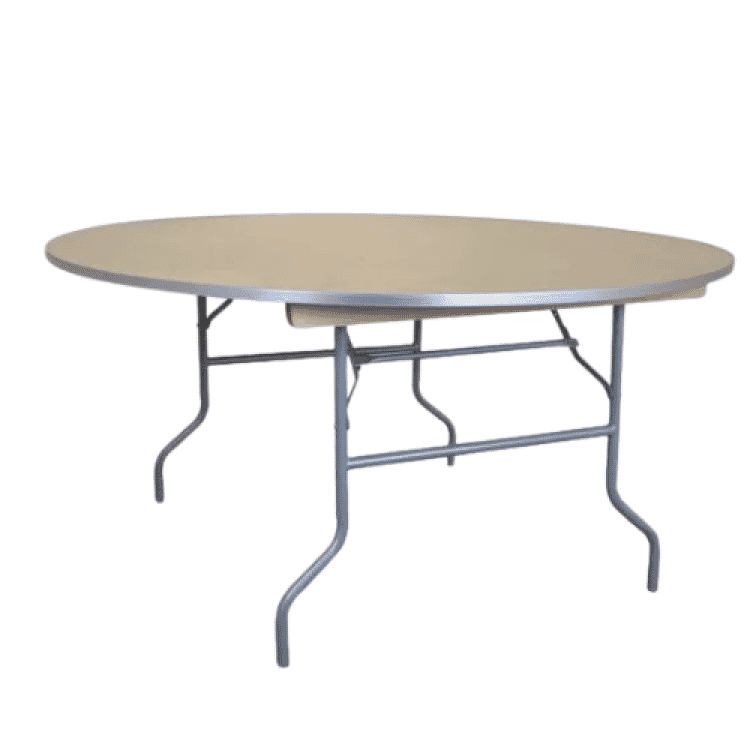 5 ft Round Table - Ninja Bounce House Orange County
